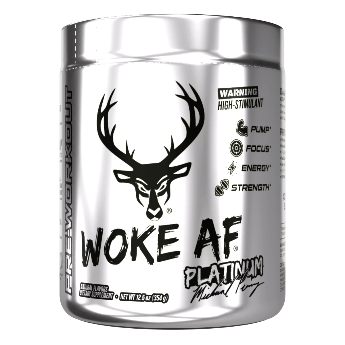 High Stim Pre-Workout | Mike Perry Platinum x WOKE AF™ - Bucked Up
